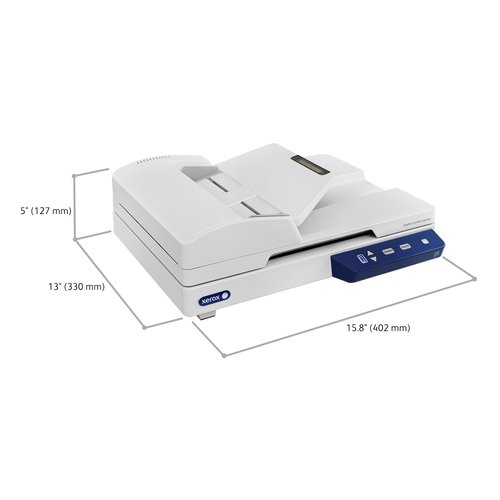 Xerox Duplex Combo Scanner, Flatbed, 35-page ADF, up to 25 ppm / 50 ipm ...